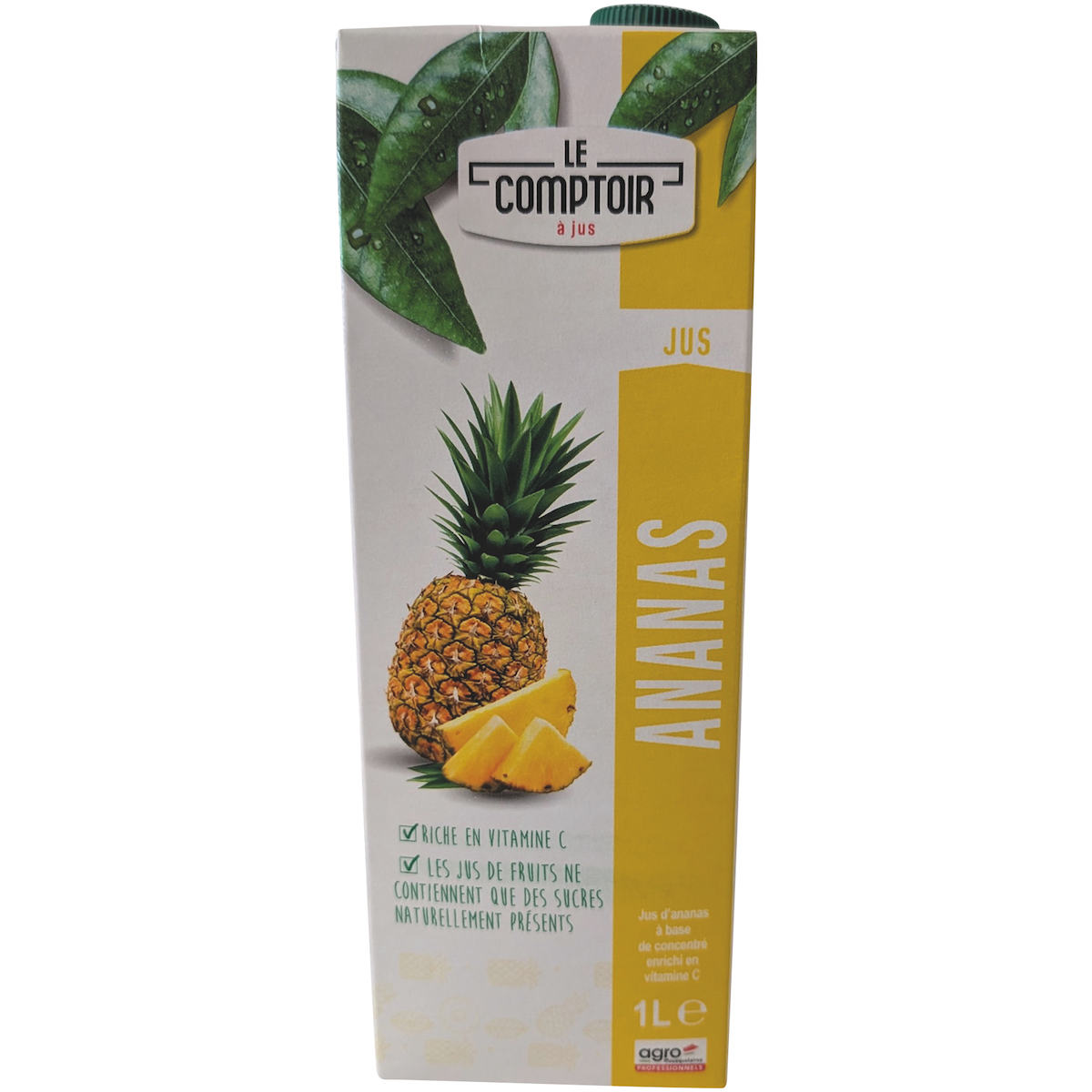 JUS DE FRUITS BRIKS 1L LE COMPTOIR ABC ANANAS | LE COMPTOIR