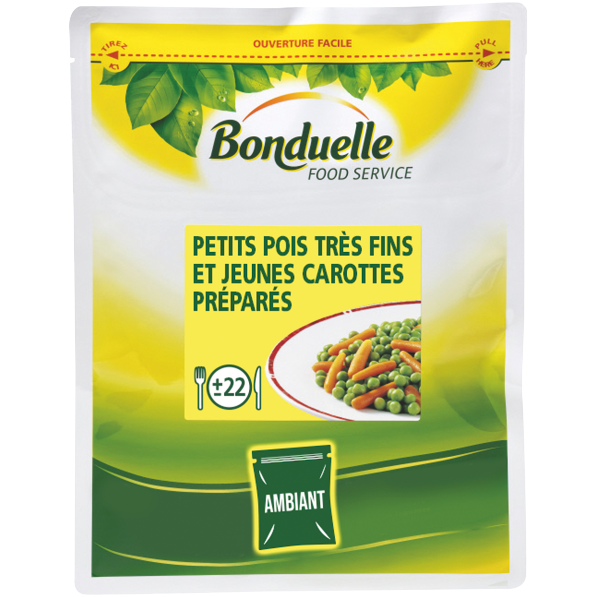 PETITS POIS CAROTTES TRES FINS A L'ETUVEE 5S - CE2 - ORIGINE FRANCE ...